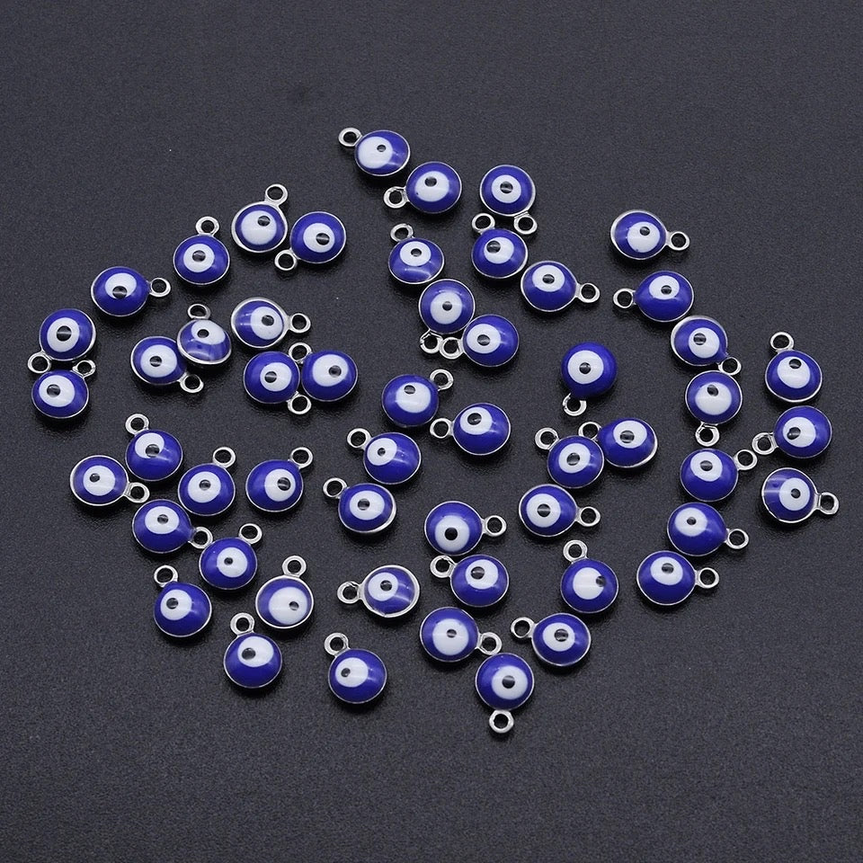 6mm Mati Charm Stainless Steel – Kalli James Design